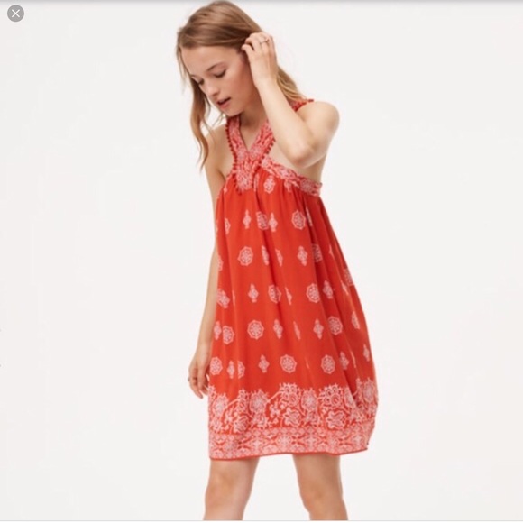 LOFT | Dresses | Loft Paisley Summer Dress | Poshmark